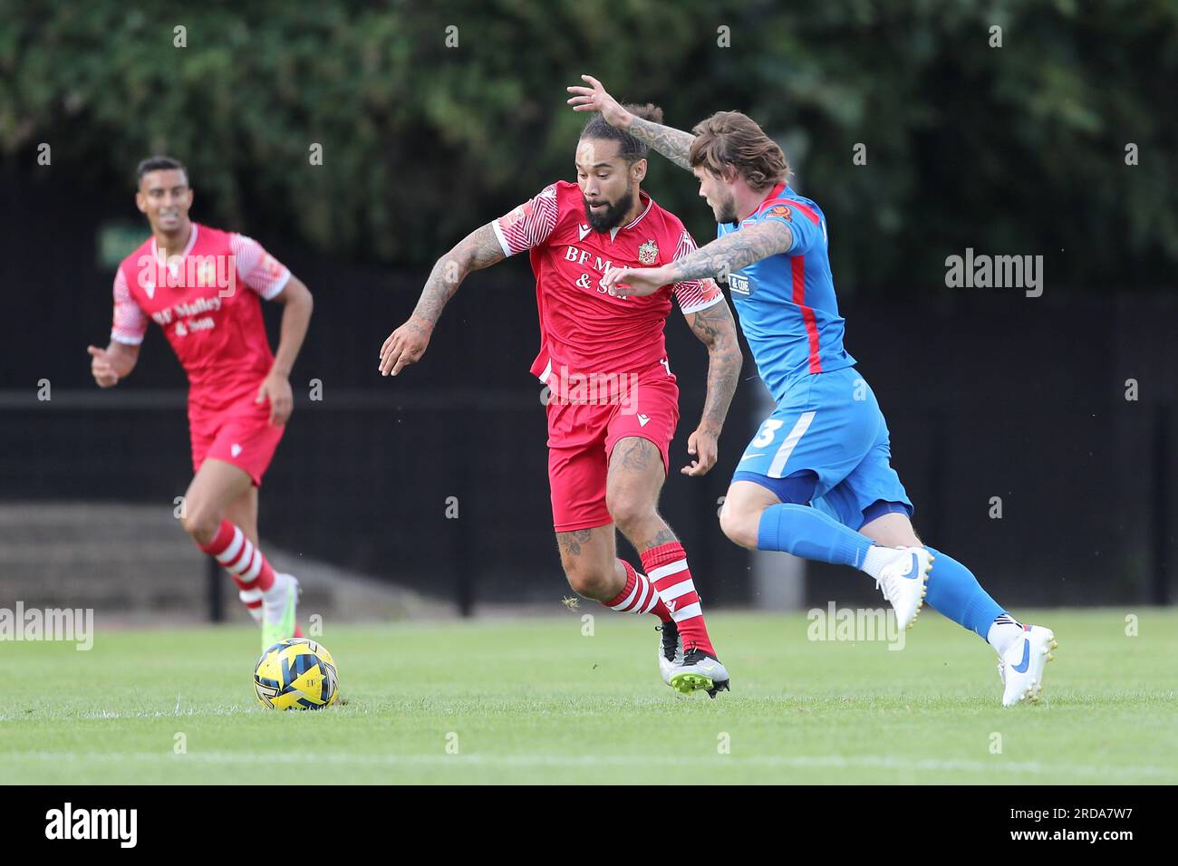 Elliott Johnson of Dagenham during Hornchurch vs Dagenham & Redbridge ...