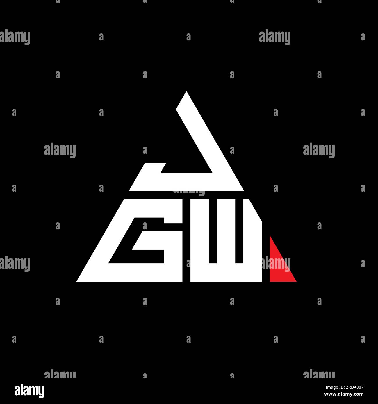 Jgw logo design hi-res stock photography and images - Alamy