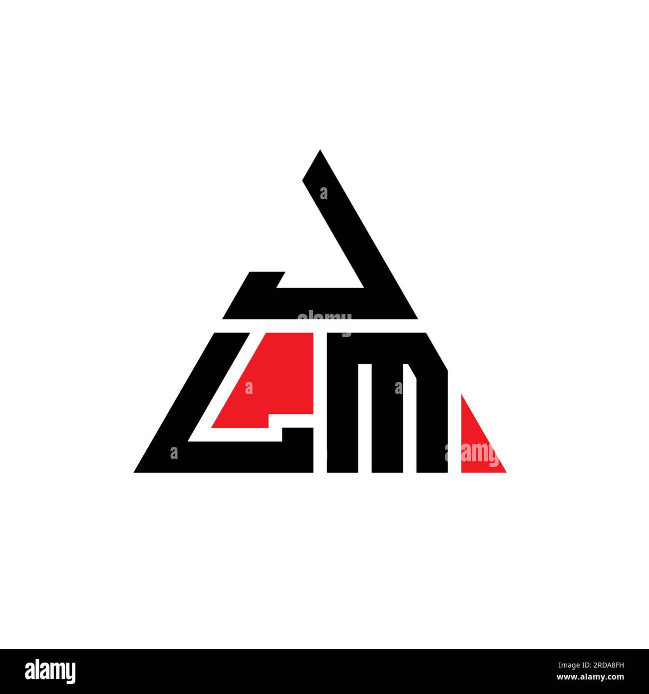 Jlm Triangle Letter Logo Design With Triangle Shape Jlm Triangle Logo Design Monogram Jlm