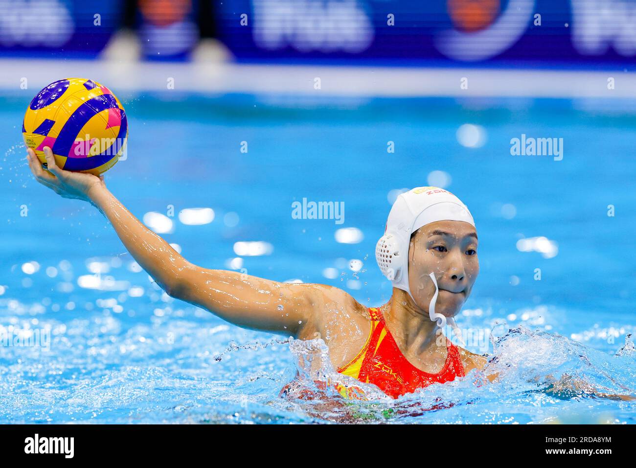 Fukuoka, Japan. 20th July, 2023. FUKUOKA, JAPAN - JULY 20: Yiwen Lu of ...