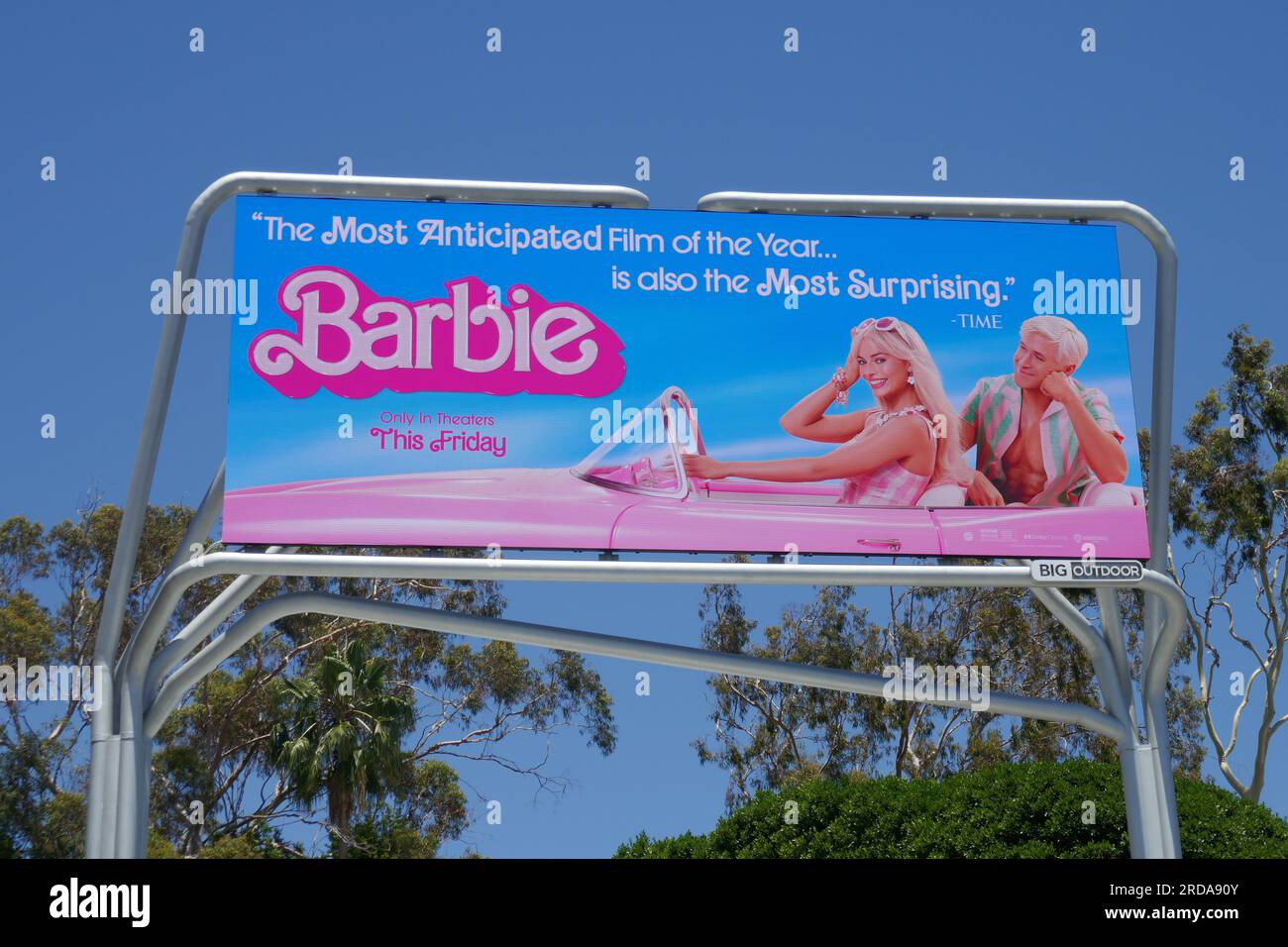 Barbie billboard hi-res stock photography and images - Alamy