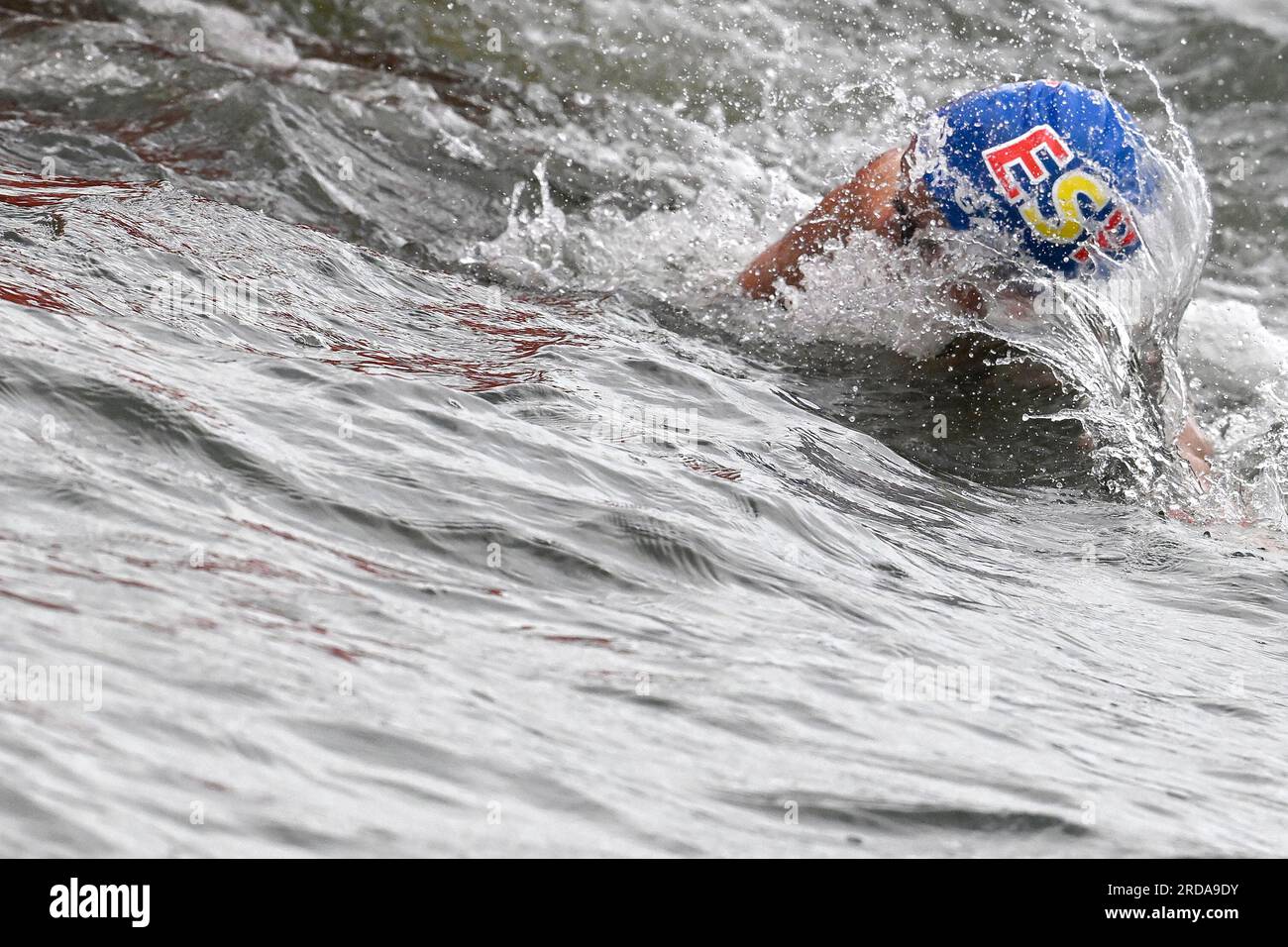 Fukuoka, Japan. 20th July, 2023. Carlos Benito Garach of Spain competes ...