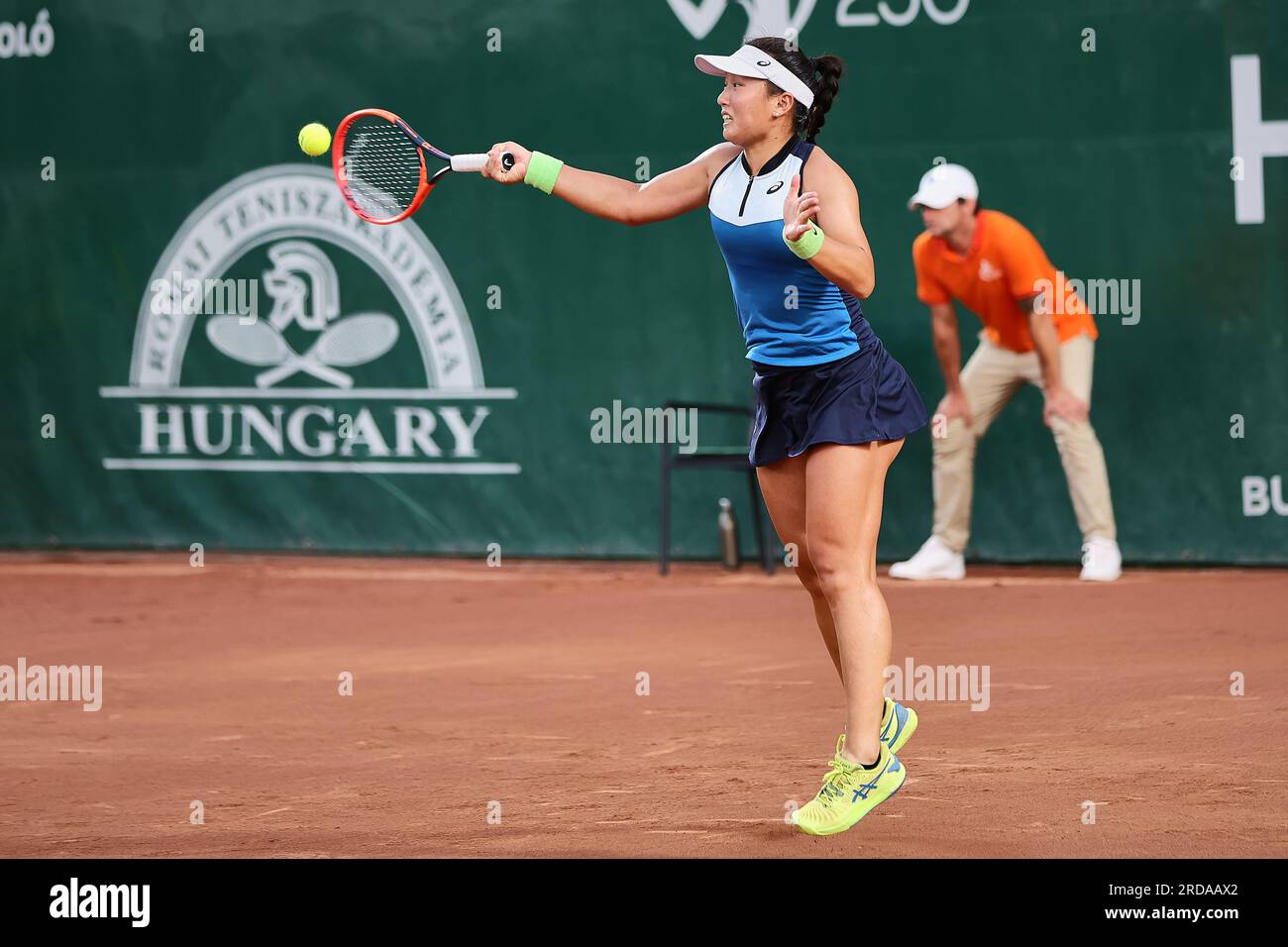 Budapest, Central Hungary, Hungary. 19th July, 2023. CLAIRE LIU (USA ...