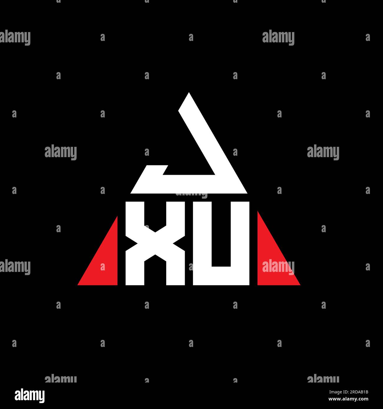 Jxu monogram hi-res stock photography and images - Alamy