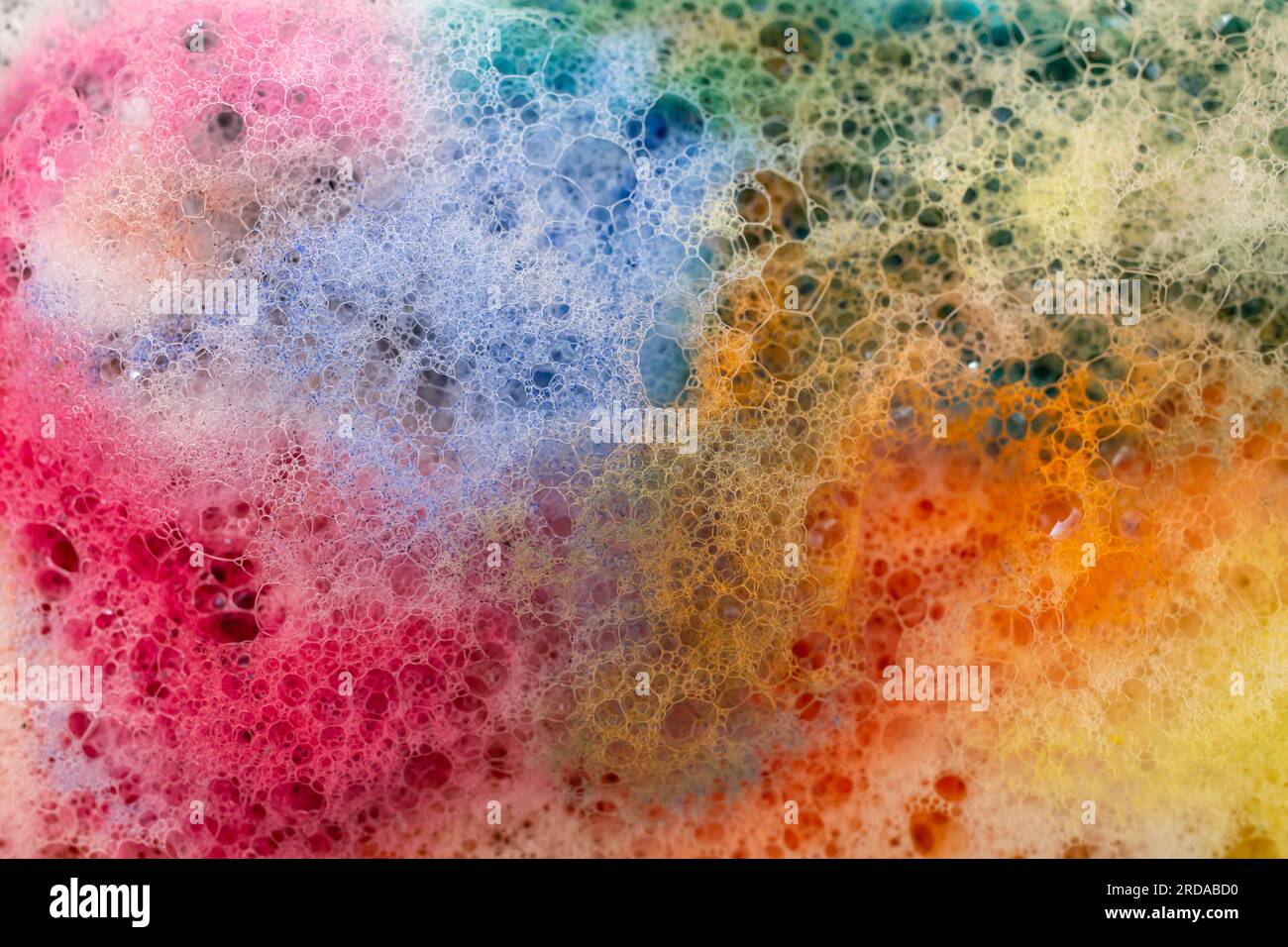 Surface liquid soap rainbow colors hi-res stock photography and images ...