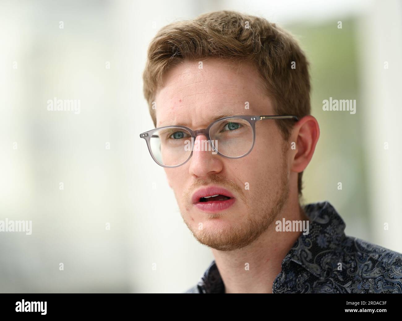 PRODUCTION - 19 July 2023, Hesse, Frankfurt/Main: Conductor Thomas ...