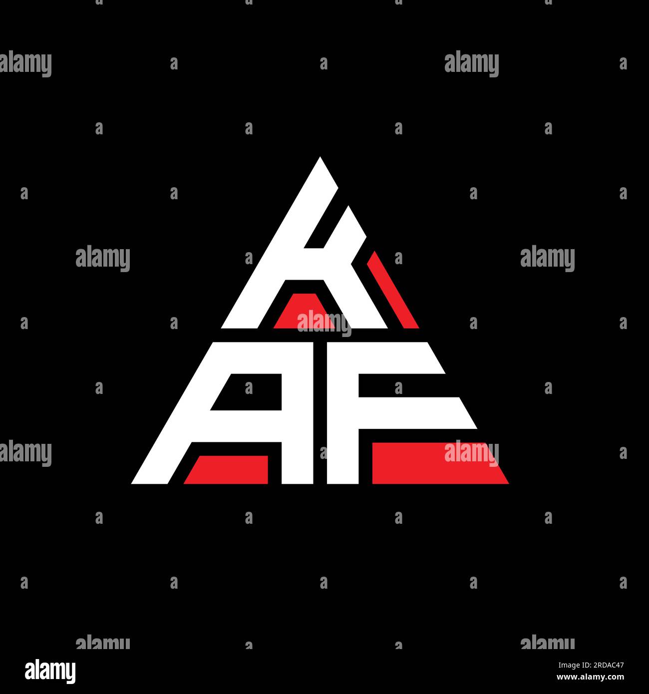 Kaf logo design hi-res stock photography and images - Alamy