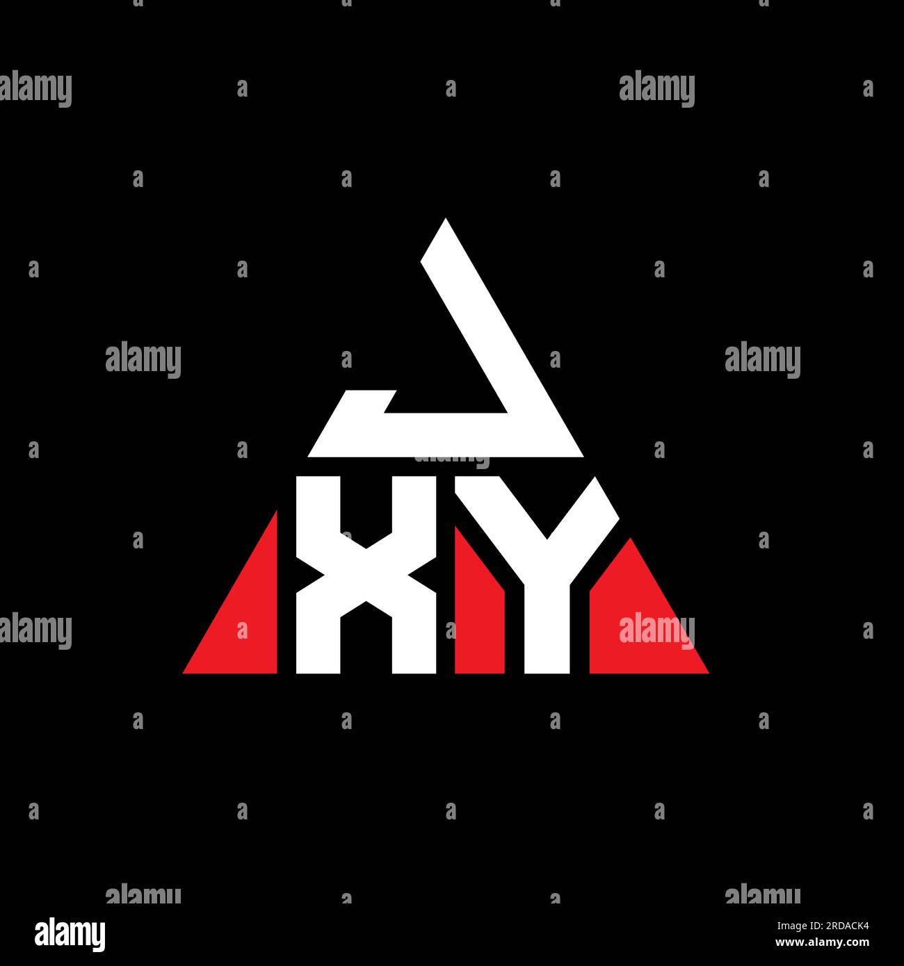 JXY triangle letter logo design with triangle shape. JXY triangle logo design monogram. JXY ...