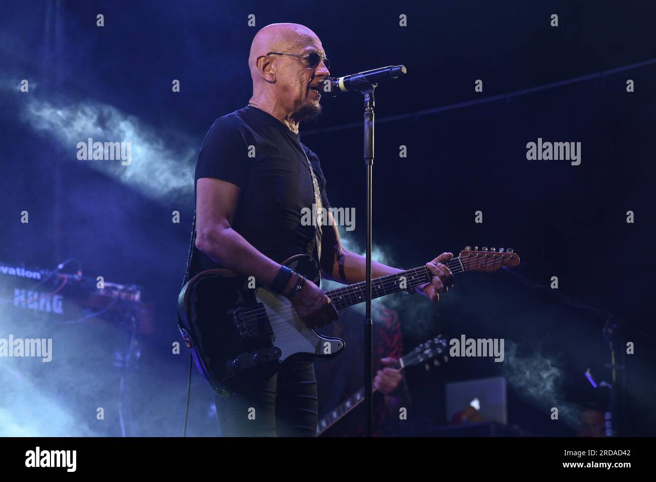 Rome, Italy. 20th July, 2023. Enrico Ruggeri at Estate al Maximo 2023 ...