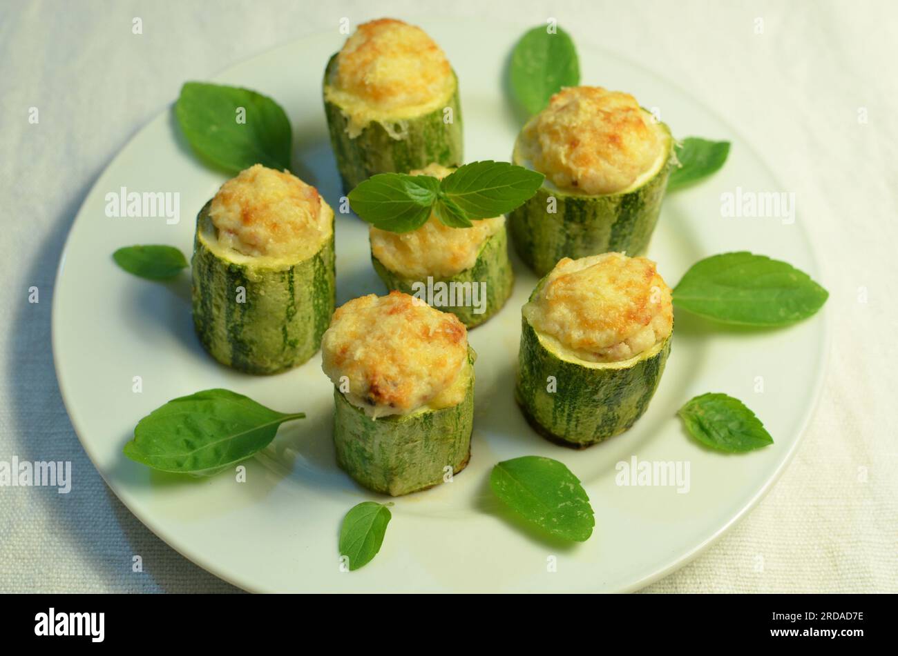 A simple, colorful recipe that values the mild flavor of zucchini ...