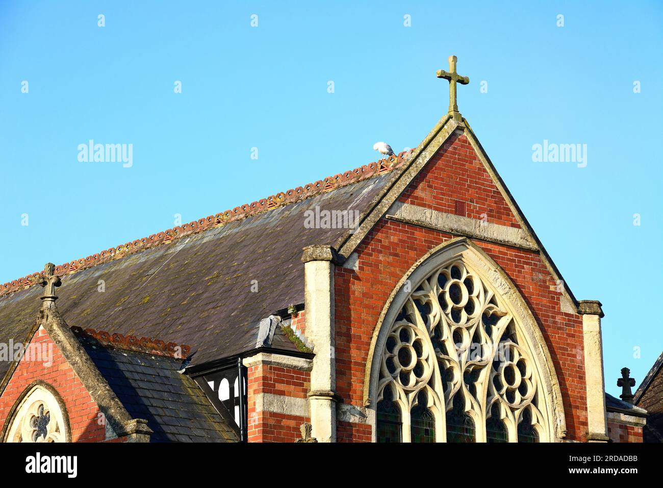 Front view of the Chard Methodist Church, Chard, Somerset, UK, Europe ...