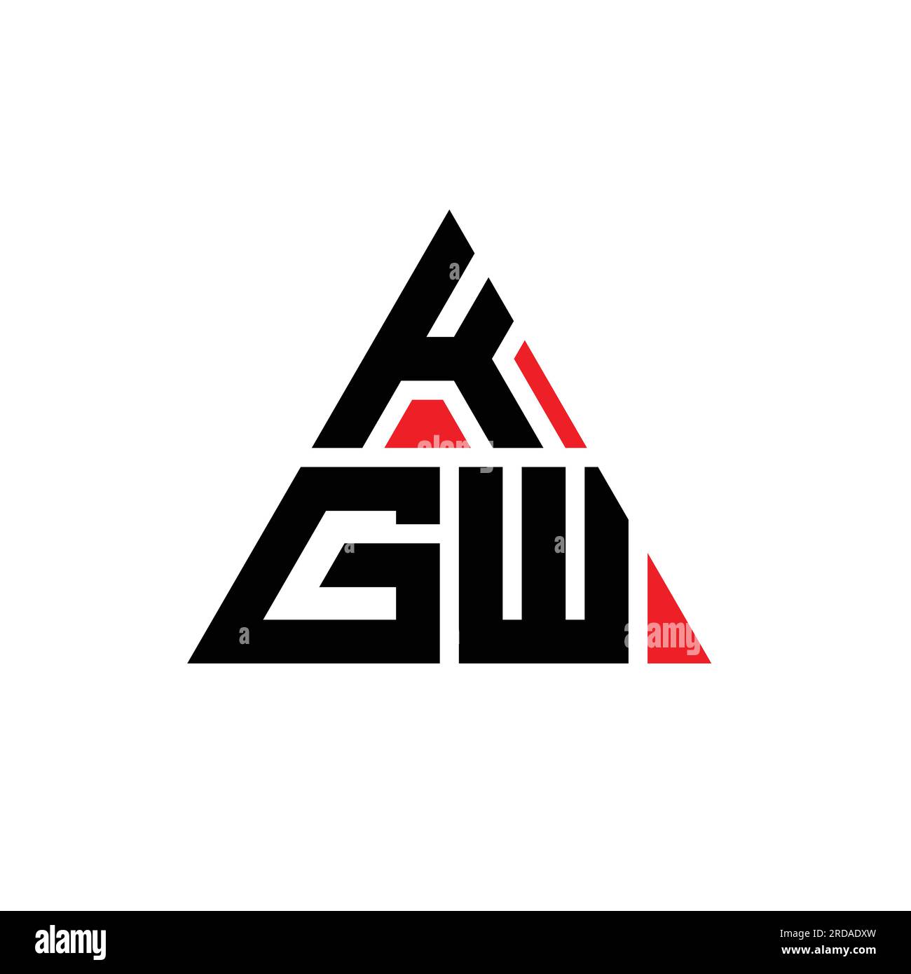 Kgw logo design hi-res stock photography and images - Alamy