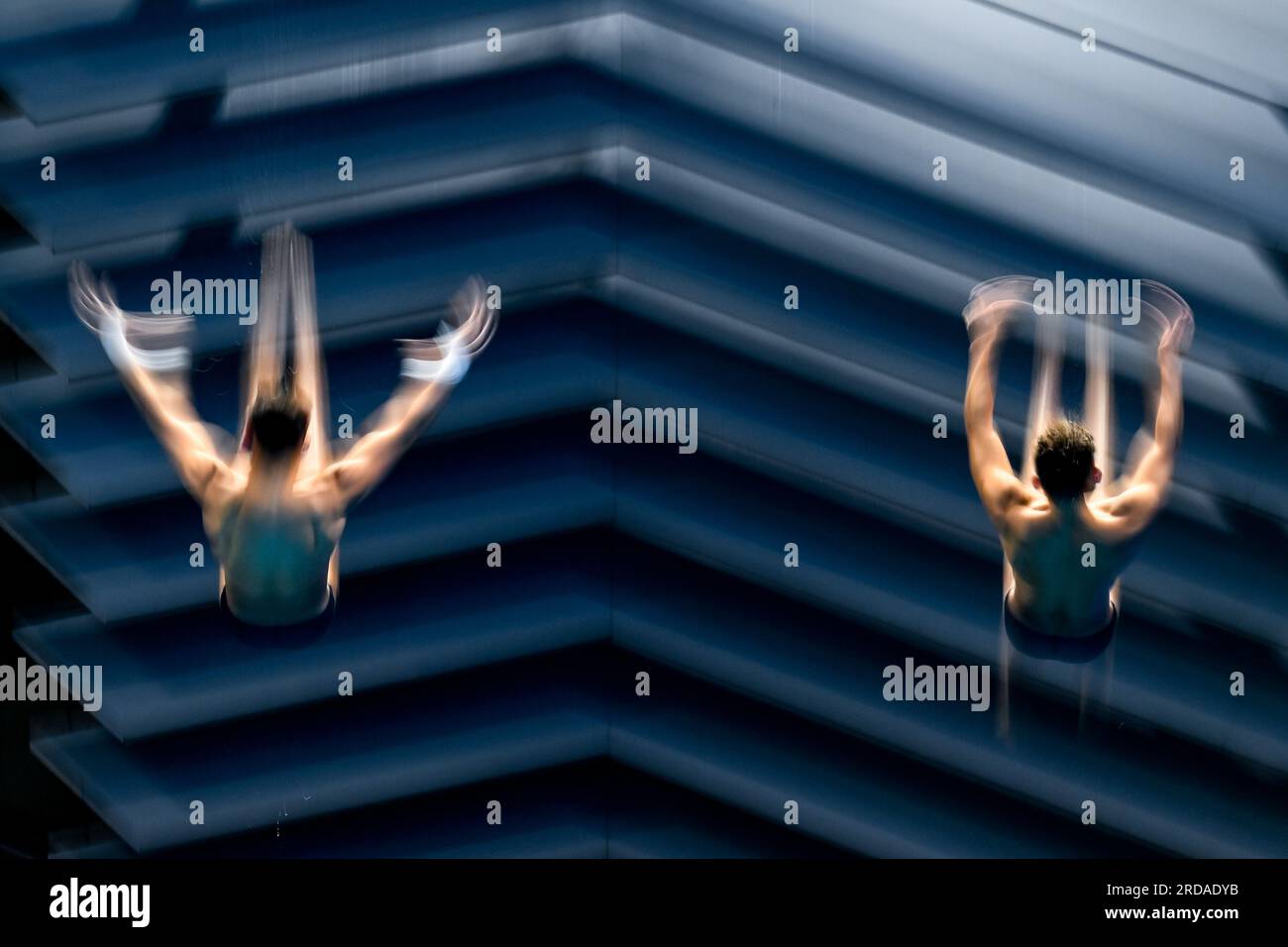 Fukuoka, Japan. 17th July, 2023. Kevin Berlin Reyes of Mexico, Randal ...