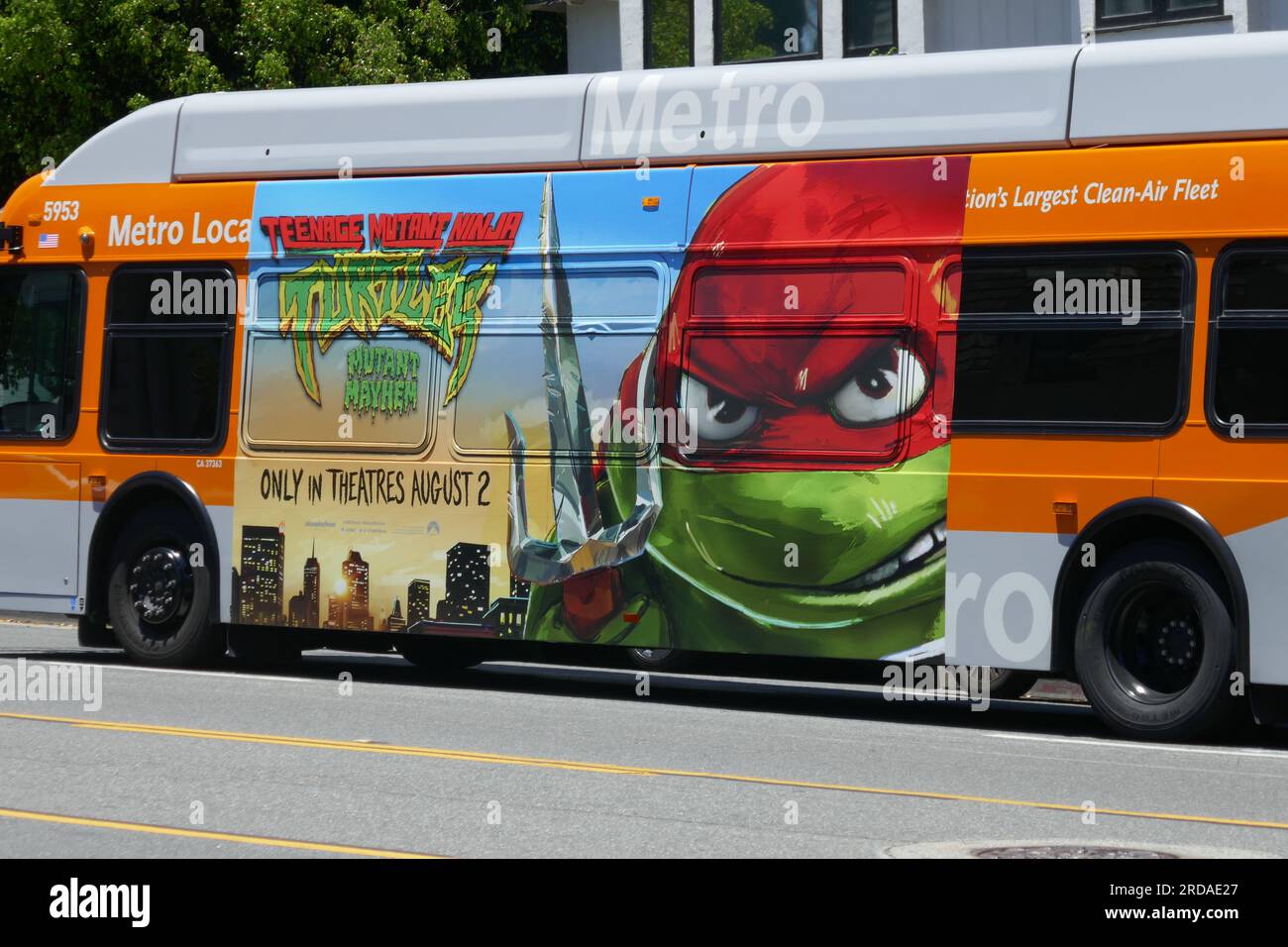 West Hollywood, California, USA 19th July 2023 Teenage Mutant Ninja ...