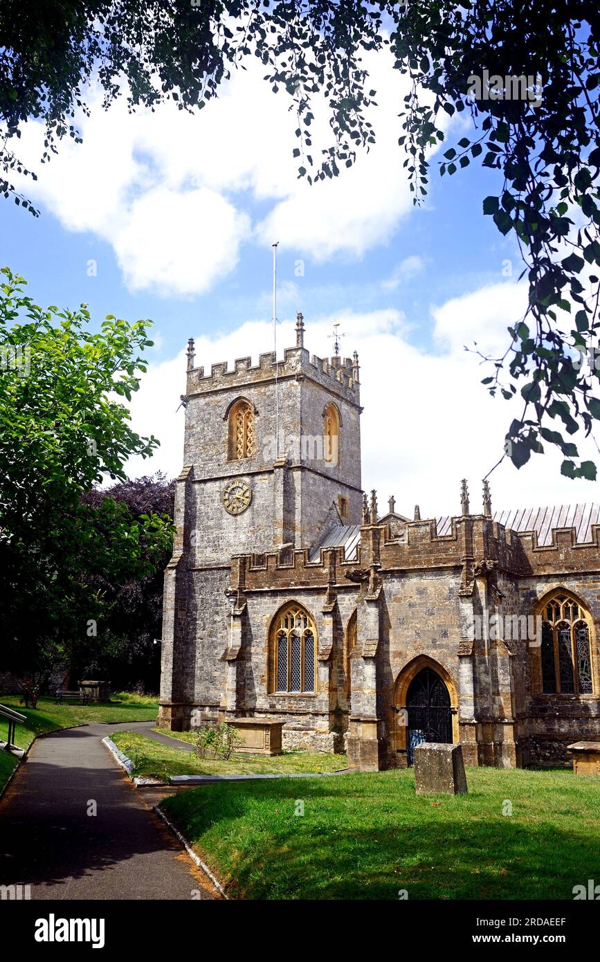 Church of St Mary the Virgin, Chard, Somerset, UK, Europe Stock Photo ...