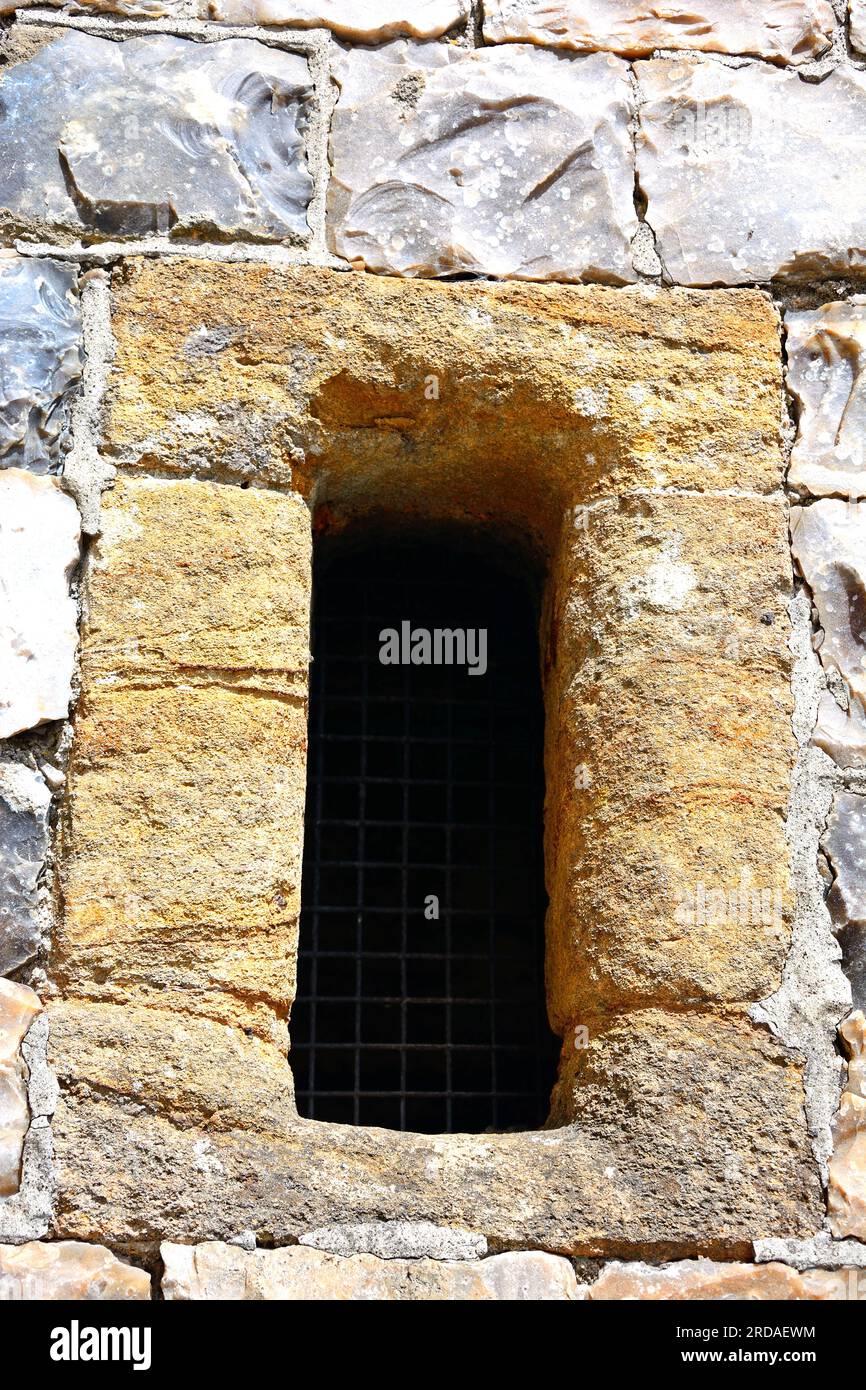 Small window on the side of the porch of the Chard Preparatory School ...