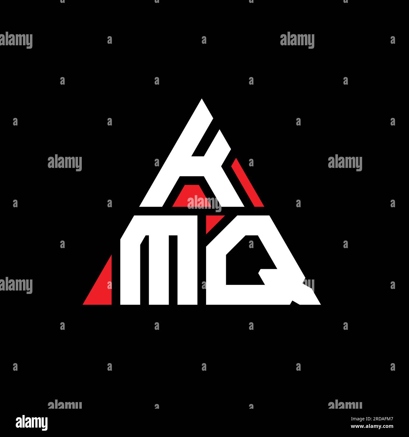 Kmq logo design hi-res stock photography and images - Alamy