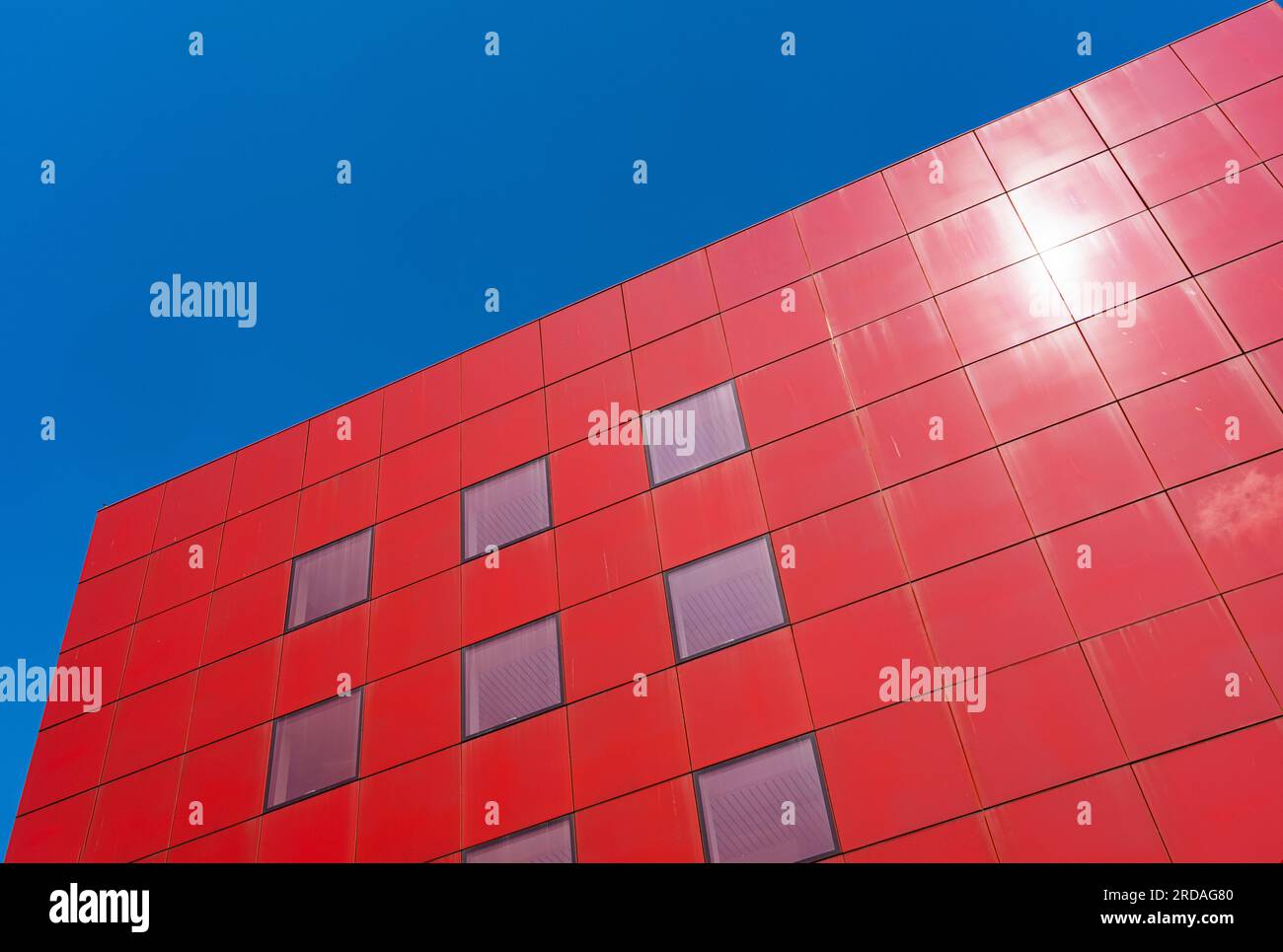 Villach, Austria. July 18 2023. External view of the the modern ...