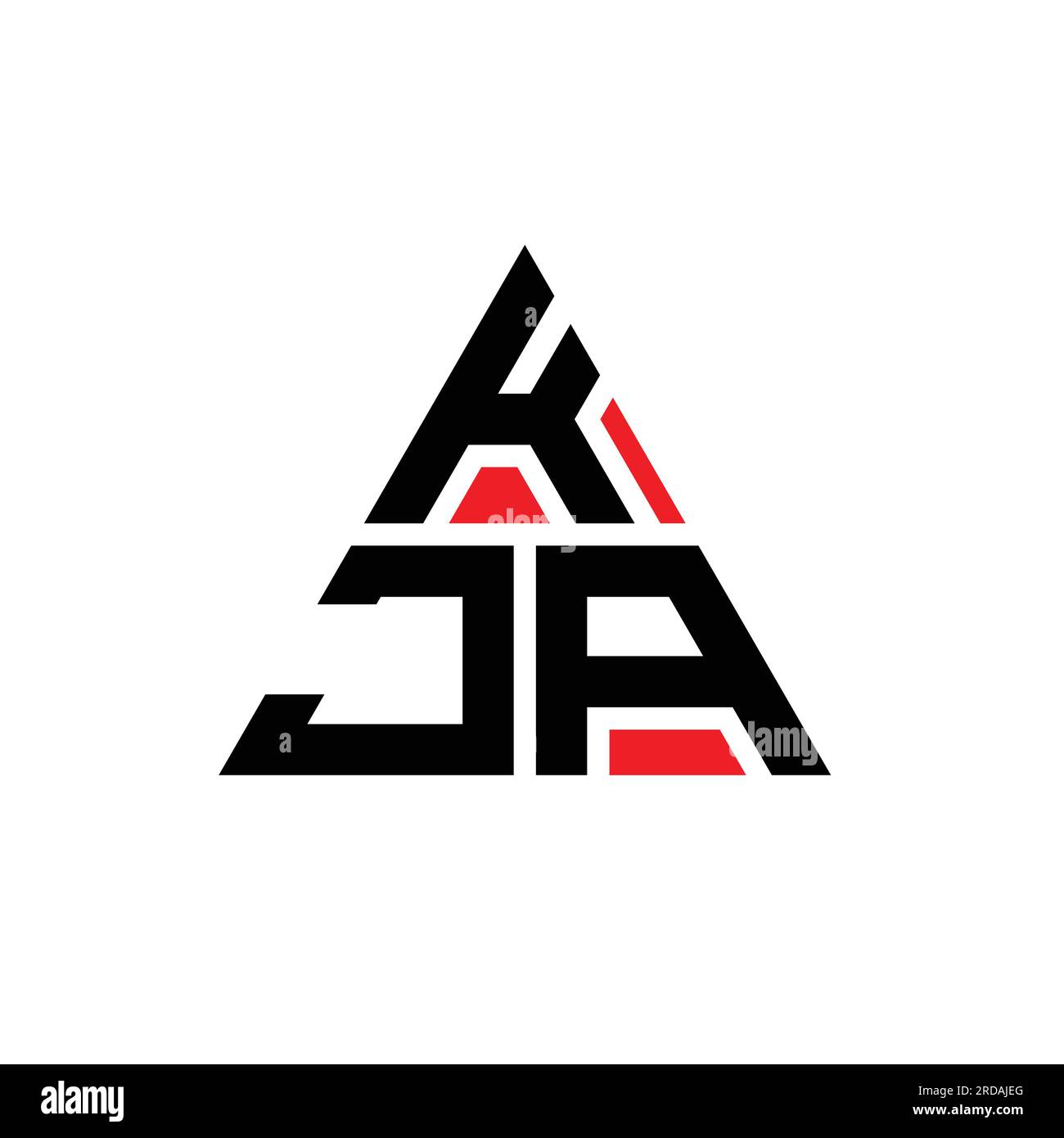 Kja logo design hi-res stock photography and images - Alamy