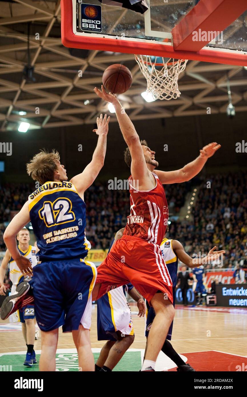 JARED HOMAN (51) Aktion Basketball Bundesliga FC Bayern München - EWE ...