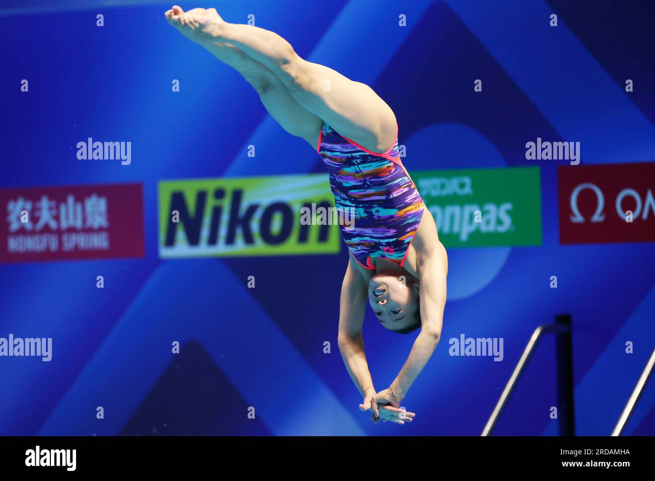 Fukuoka, Japan. 20th July, 2023. Sayaka Mikami (JPN) Diving : World ...