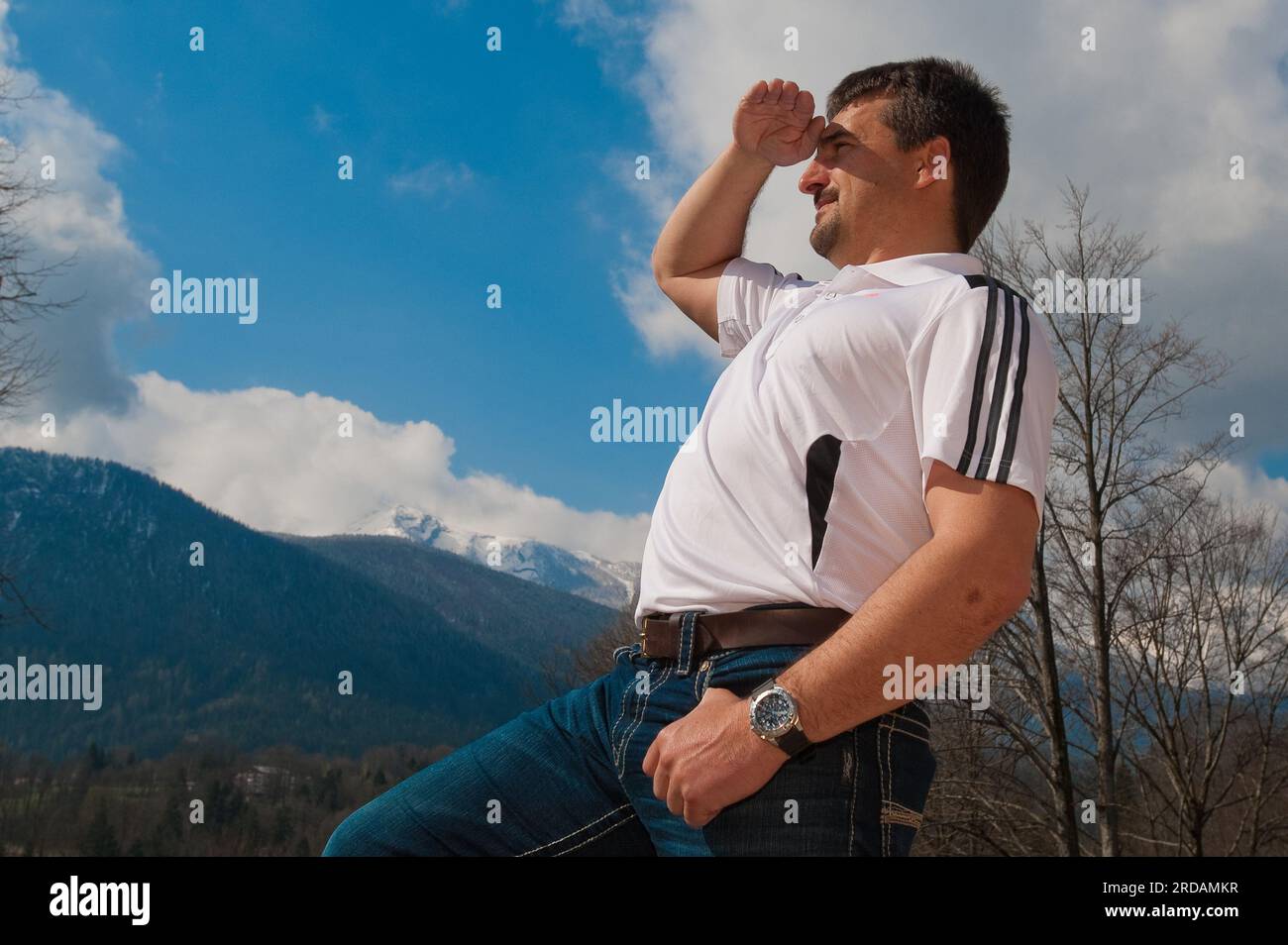Georg Hackl Privataufnahmen Rodeln Stock Photo - Alamy