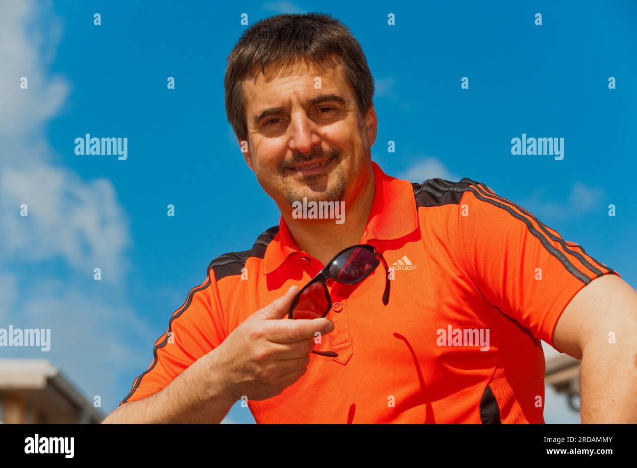 Georg Hackl Privataufnahmen Rodeln Stock Photo - Alamy