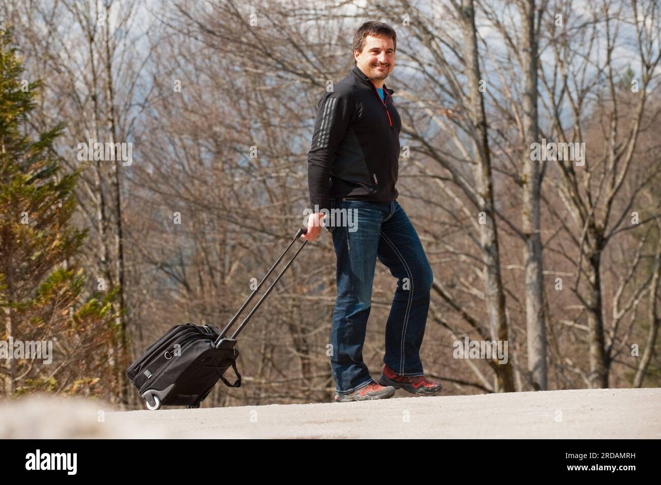 Georg Hackl Privataufnahmen Rodeln Stock Photo - Alamy