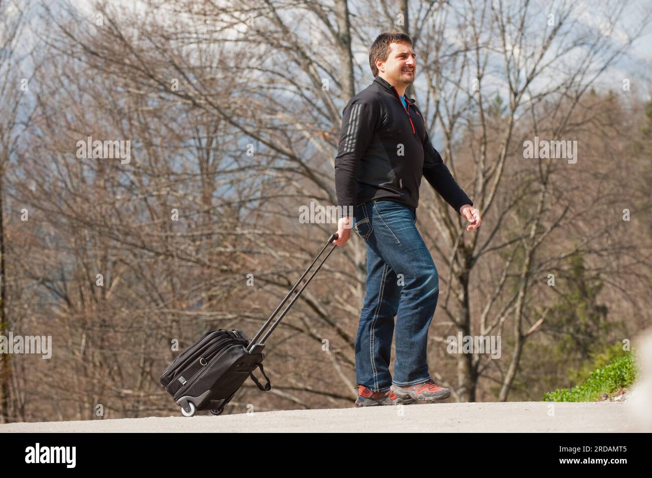 Georg Hackl Privataufnahmen Rodeln Stock Photo - Alamy