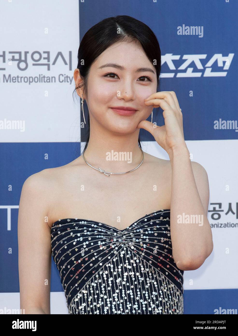 Incheon, South Korea. 19th July, 2023. South Korean actress Shin Ye-eun ...