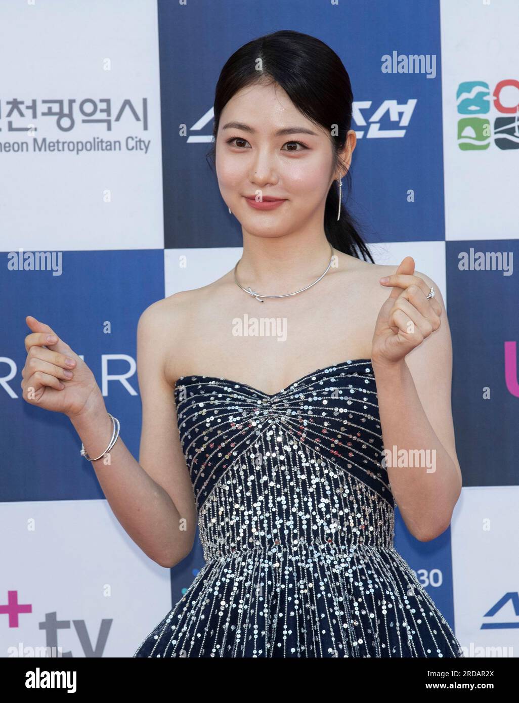 Incheon, South Korea. 19th July, 2023. South Korean actress Shin Ye-eun, arrived red carpet ...