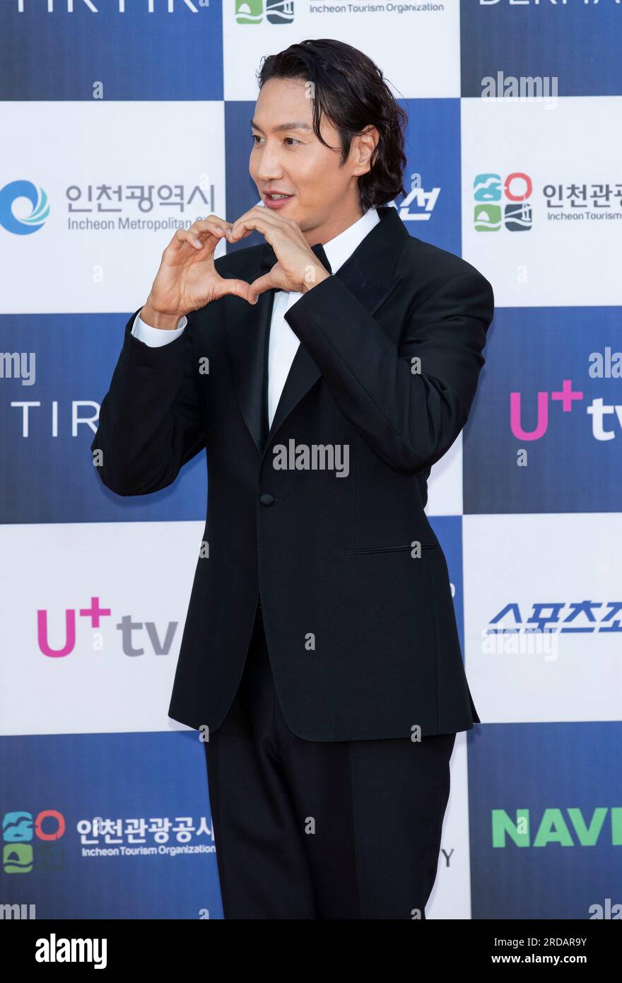 Incheon, South Korea. 19th July, 2023. South Korean actor Lee Kwang-soo, arrived red carpet ...