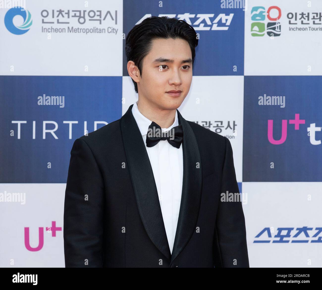Incheon, South Korea. 19th July, 2023. South Korean actor and vocal Doh ...