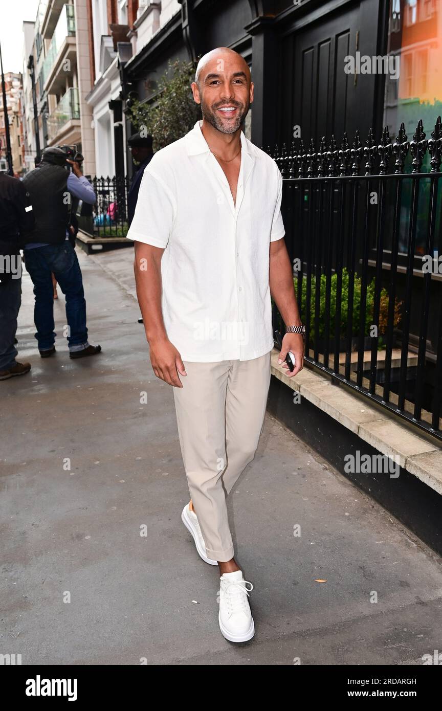 Alex Beresford attends The ITV Summer party, The Mandrake Hotel, London ...