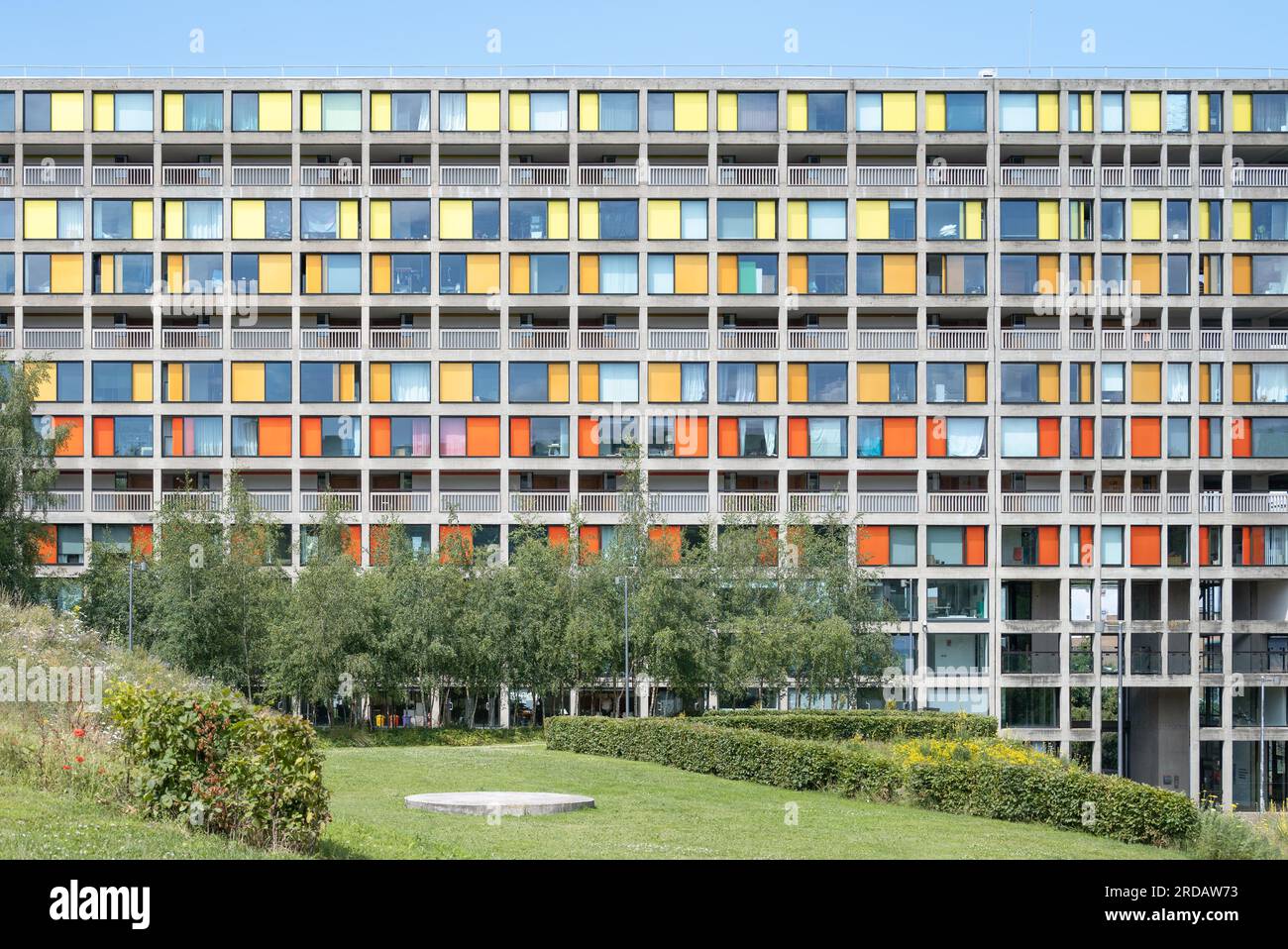 Sheffield, England - Park Hill estate housing phase 1 renovation by ...