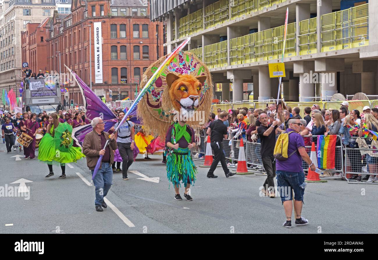 AKT Homelessness charity at Manchester Pride Festival parade, 36 ...