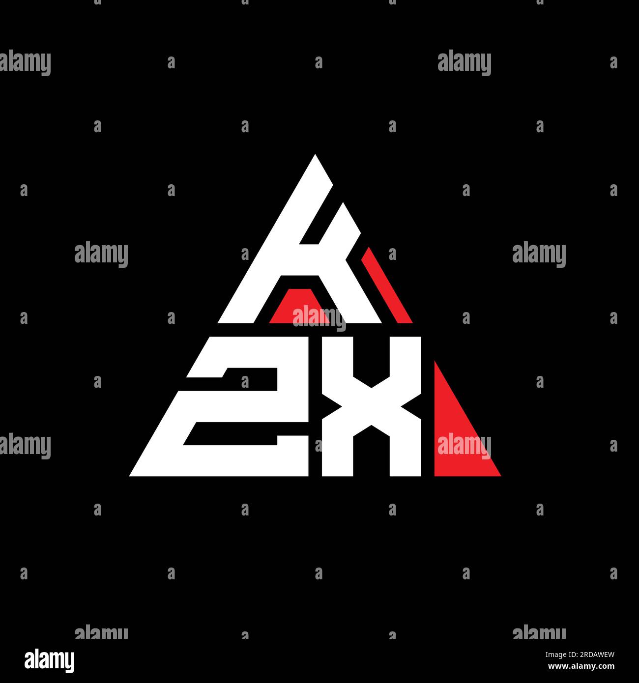 Kzx logo design hi-res stock photography and images - Alamy