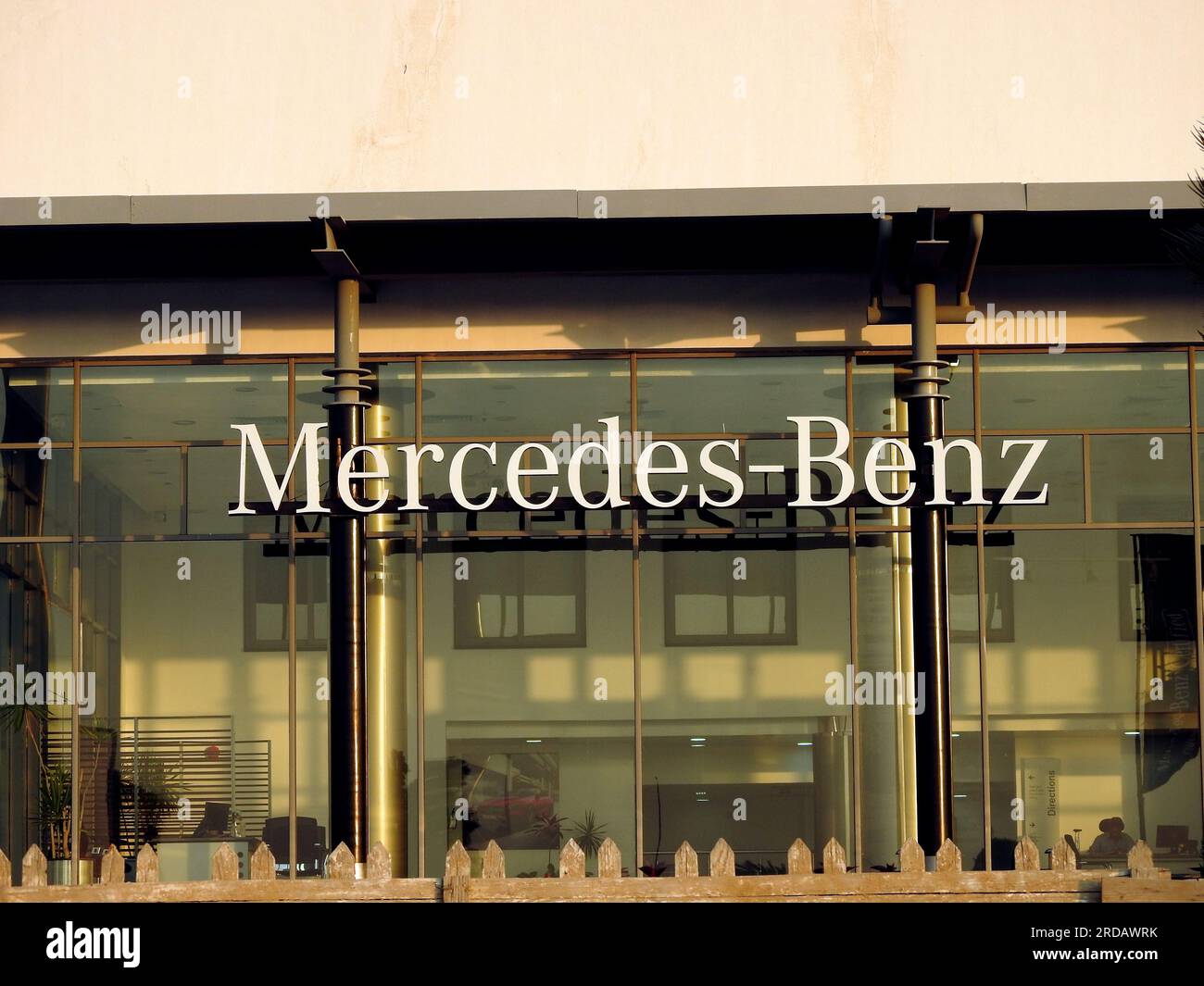 Cairo, Egypt, June 26 2023: Mercedes-Benz Egypt, a German luxury and ...