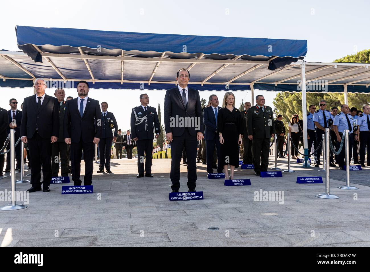 Nicosia, Cyprus. 20th July, 2023. Cyprus President, Nicos ...