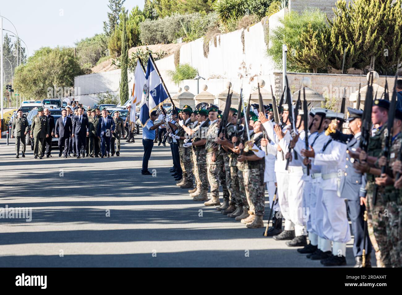 Nicosia, Cyprus. 20th July, 2023. Cyprus President, Nicos ...