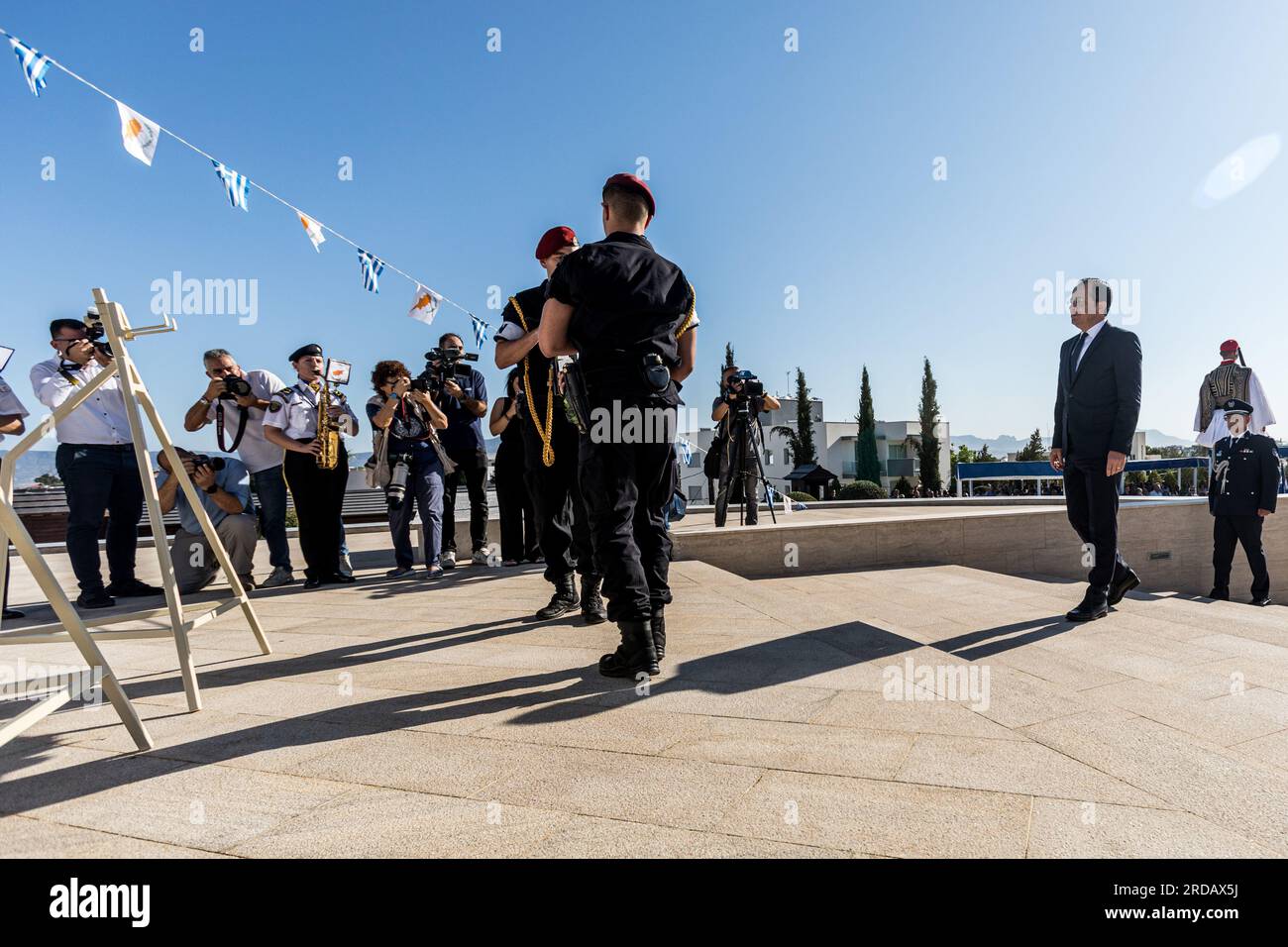Nicosia, Cyprus. 20th July, 2023. Cyprus President, Nicos ...