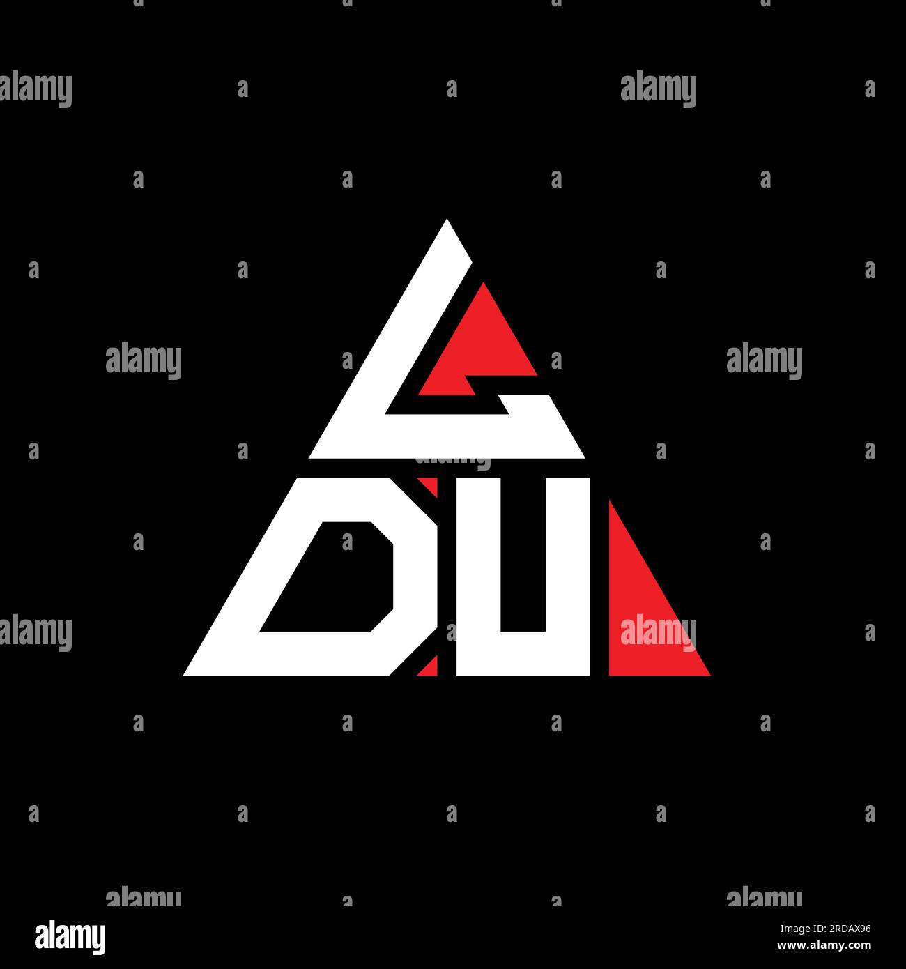 Ldu logo design hi-res stock photography and images - Alamy