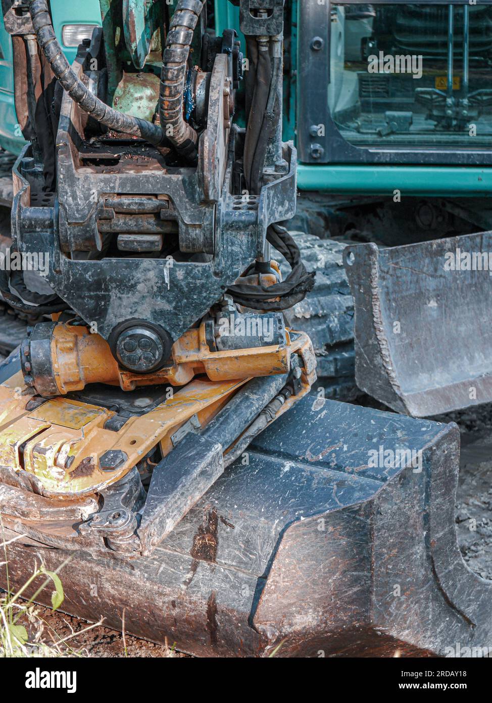 Close up iron excavator hi-res stock photography and images - Alamy