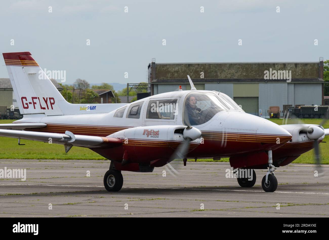 Beagle B.206S Series 2 plane G-FLYP at the Abingdon airshow, UK ...