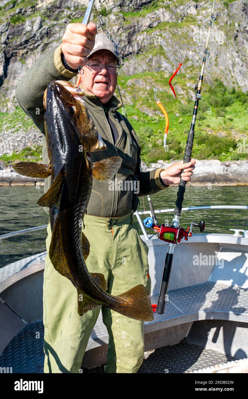 Russia fishing boat salmon not bear hi-res stock photography and images ...
