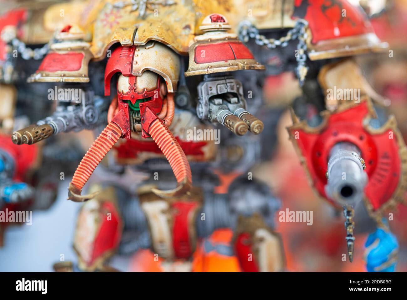 Set of Playing Action Figures, Warhammer 40,000 Miniature Figure Stock ...
