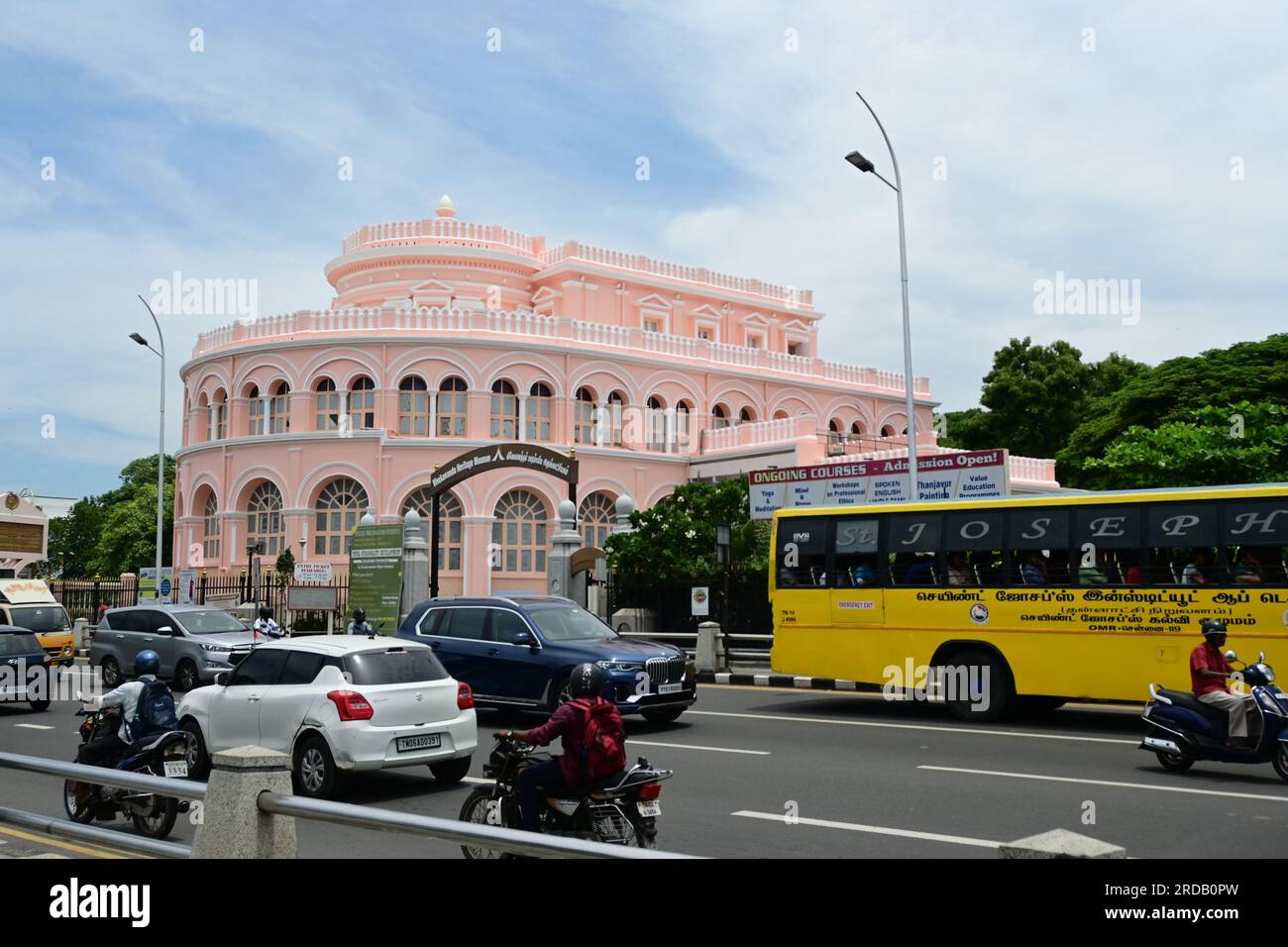 Chennai, India - July 14, 2023: Vivekanandar Illam or Vivekananda House ...