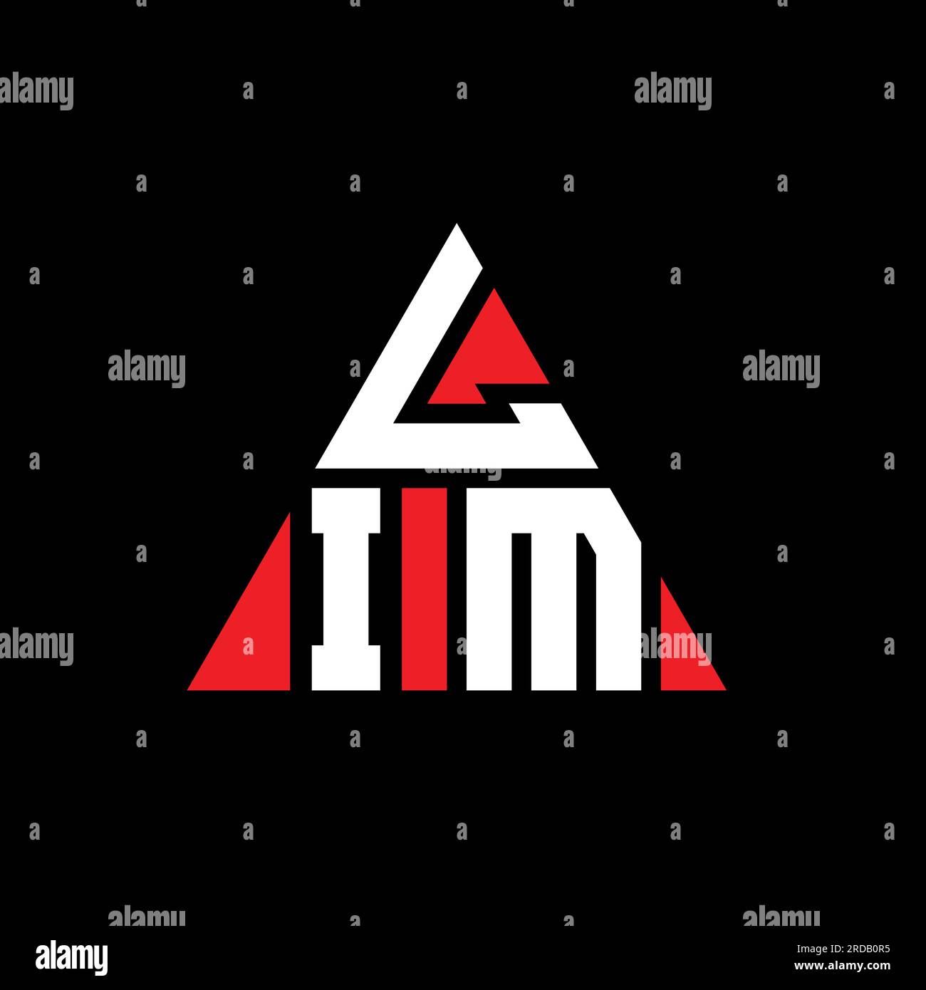 Lim font Stock Vector Images - Alamy