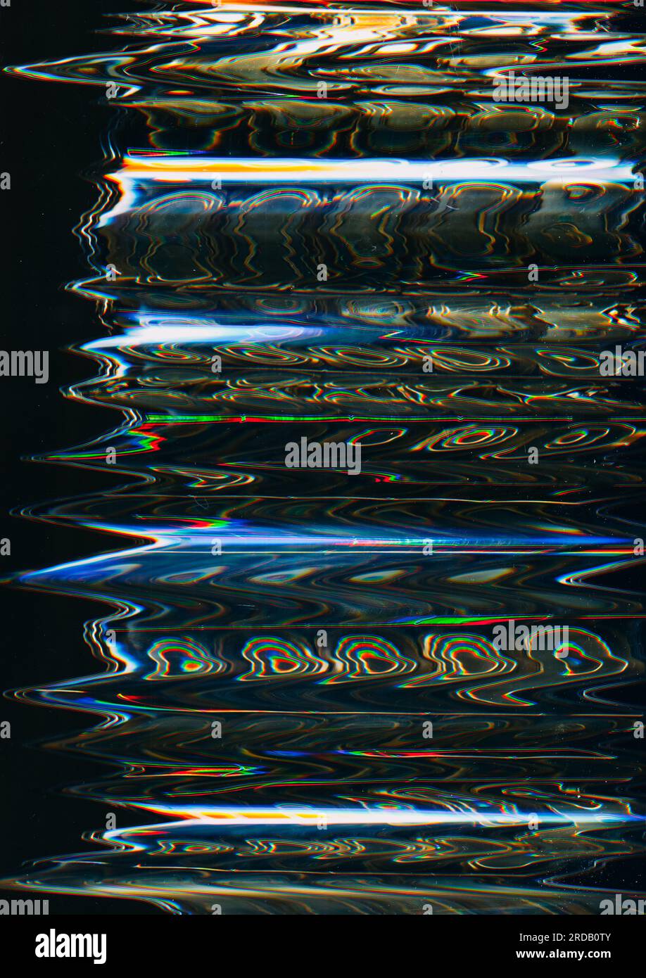 Signal distortion glitch noise digital background Stock Photo - Alamy