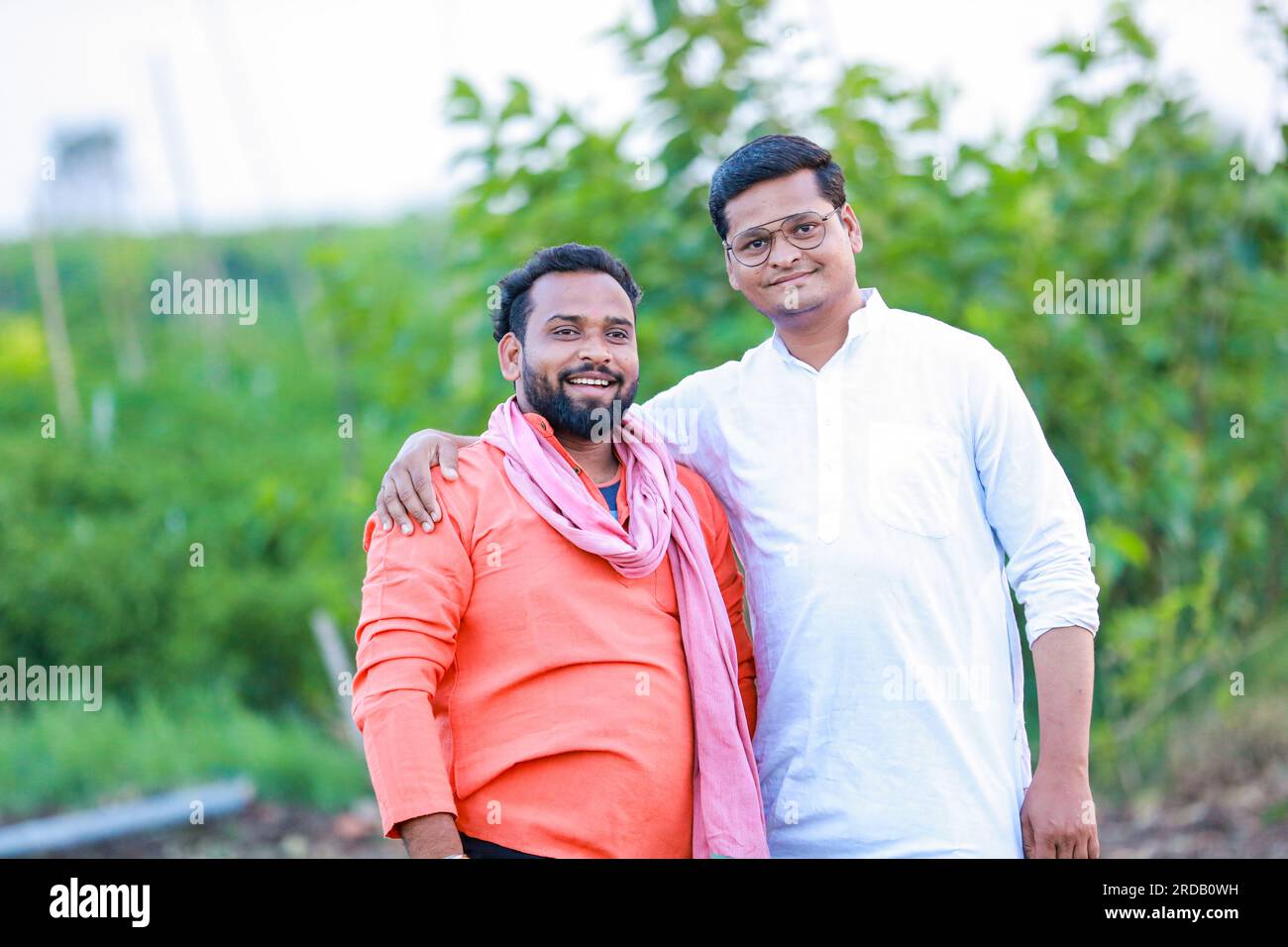 Indian rural farmer friends farm hi-res stock photography and images ...